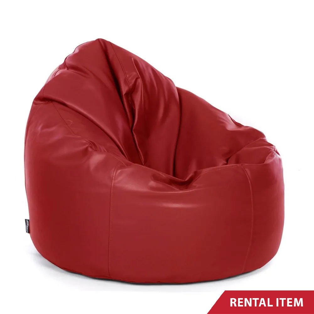 Rent Leather Medium Size Bean Bag | Rental Sri Lanka